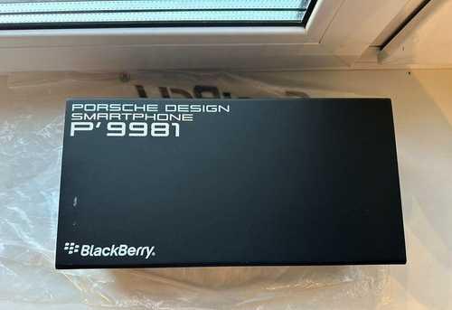 Blackberry p9981 Porsche design