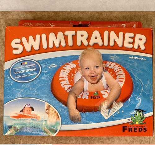 Круг для плавания swimtrainer красный