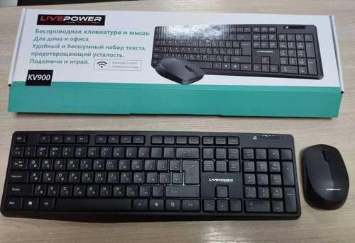Беспроводные клавиатура+мышь KV900