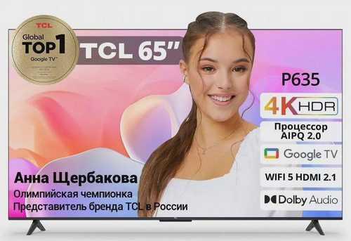 Новый Гигант 65"165см TCL SmartTV Wi-Fi Ютуб +Чек