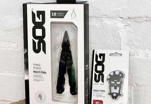 SOG PowerAccess PA1002 + подарок SOG MacV Tool