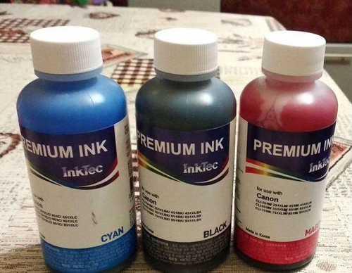 Чернила для принтера canon premium INK