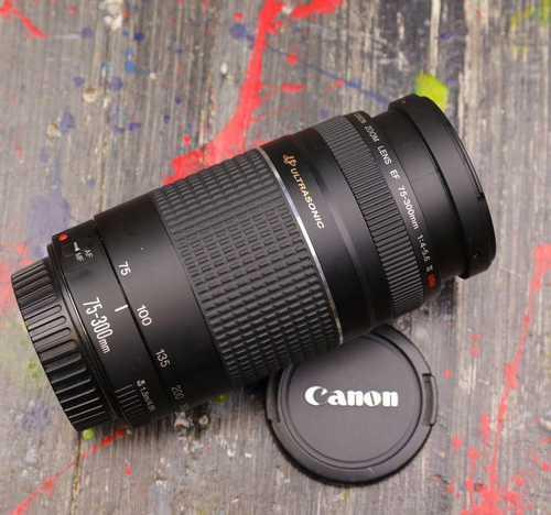 Canon EF 75-300mm f/4-5.6 III USM s/n 062