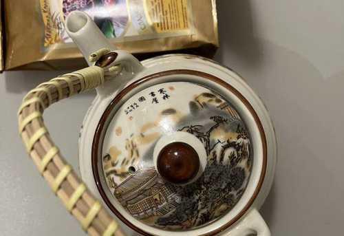 Чайник заварочный в китайском, керамика, 900мл