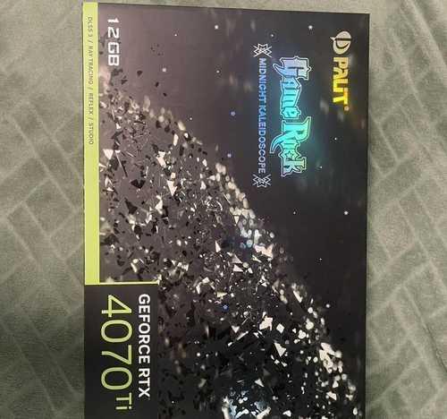 Видеокарта rtx 4070 ti