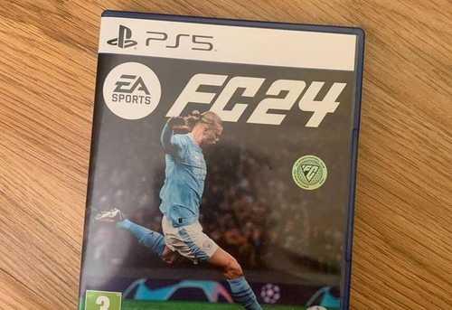 Диск Fifa 24 PS5