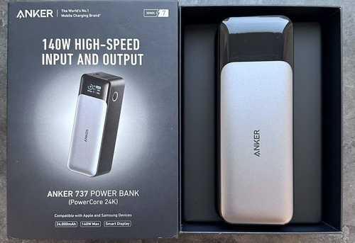 Anker 737 Power Bank PowerCore 24000mAh 3 порта