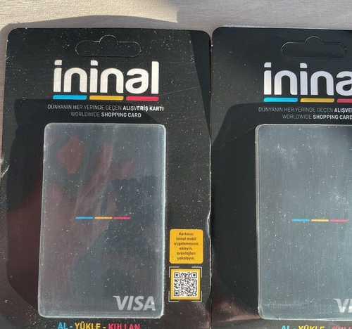 Пластиковая карта ininal