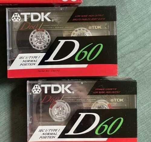 Аудиокассеты TDK D60