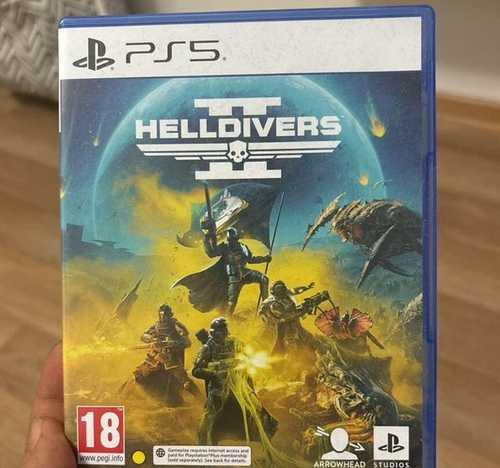 Helldivers 2 ps5 диск