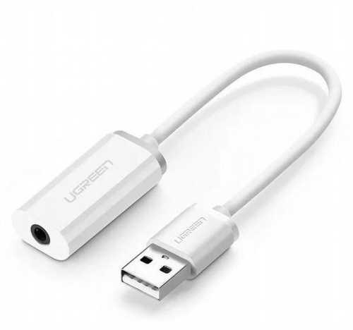 Переходник ugreen US206 (30712) USB A Male to 3.5