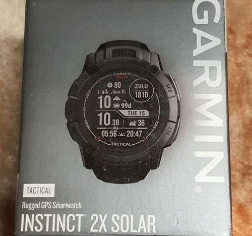 Коробка от часов garmin instinct 2x solar