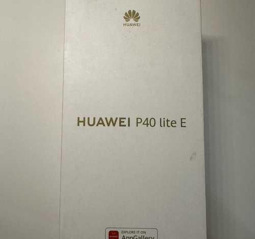 Коробка от Huawei p40 lite E