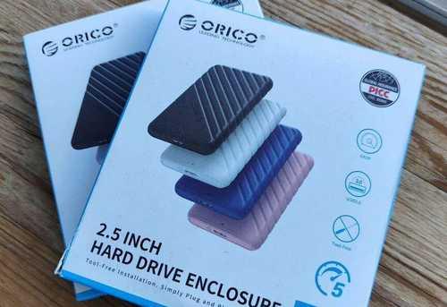 Внешний бокс для HDD/SSD 2.5. Orico