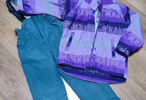 Куртка и штаны демисезонные для девочки 116