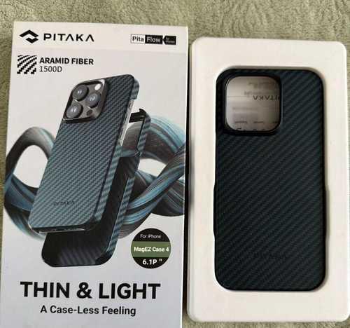 Чехол pitaka на iPhone 15 pro