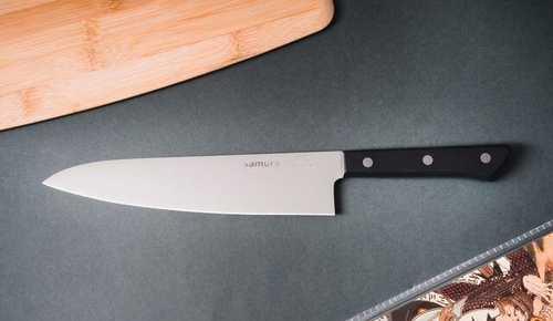 Кухонный шеф нож Harakiri SHR-0085B Samura