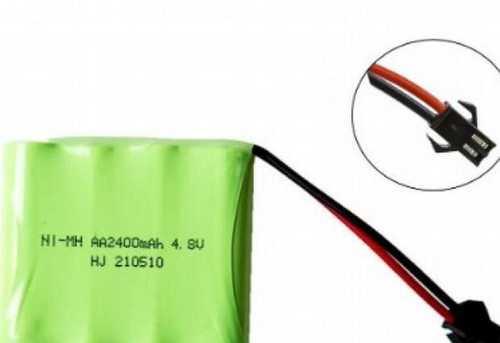 Аккумулятор Ni-Mh 4.8V 2400 mAh AA Flatpack разъем