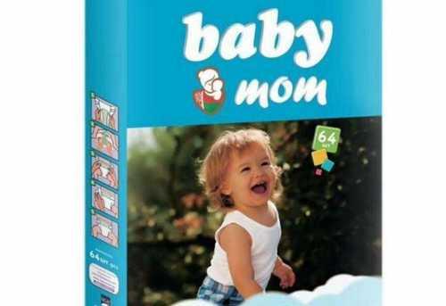 Подгузники-памперсы baby mom 6