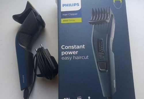 Машинка для стрижки philips hair clipper 3000