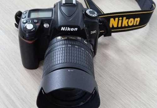 Nikon D90 18-105 VR Kit + AF Nikkor 50мм f/1,8D