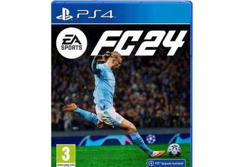 Новый диск EA FC 24 PS4