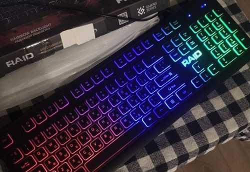 Игровая клавиатура Defender Raid с подсветкой