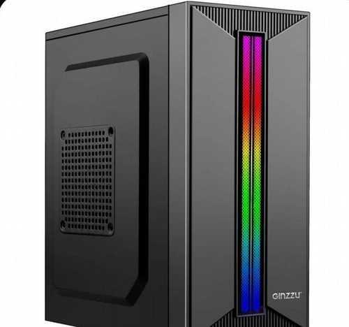 Корпус RGB Ginzzu B350 черный