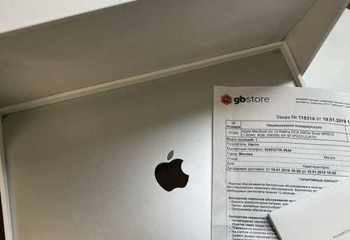 Ноутбук Apple MacBook Air 13" 2018 late (256 гб)