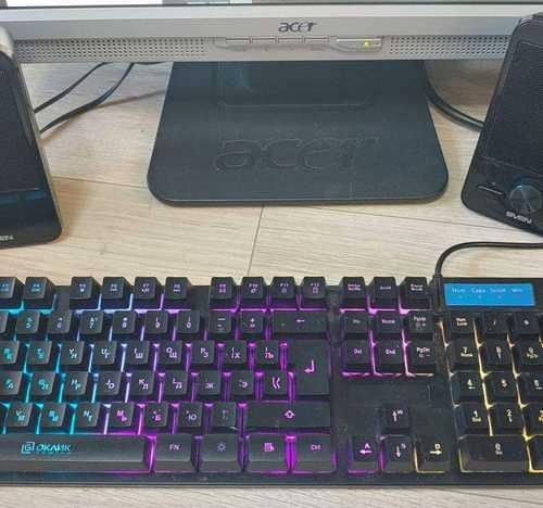 Пк в сборе с монитором i5/16gb/gtx1050