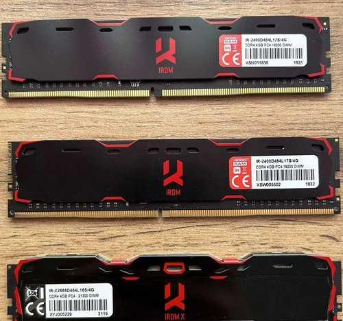 Goodram Iridium 12 Gb DDR4 2400