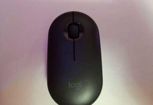 Беспроводная мышь Logitech Pebble M350, графитовый
