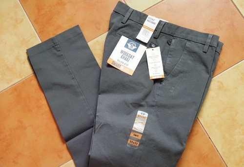 Брюки Dockers Slim Fit серые новые 32W 32L