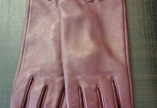Перчатки женские кожаные 6.5