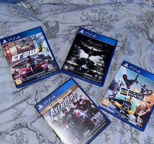 Игры на sony playstation 4, диски ps4