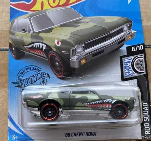 Hot wheels 68 chevy nova