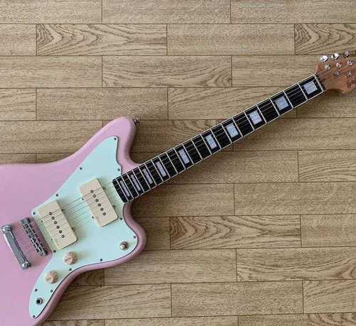 Гитара Harley Benton JA-60CC Shell Pink