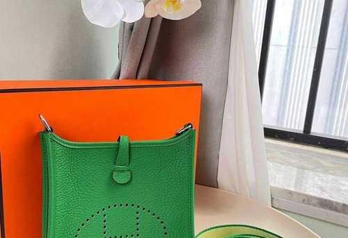 Сумка Hermes Evelyne mini Bamboo Clemence