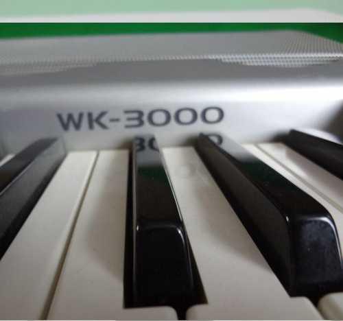 Синтезатор casio wk 3000