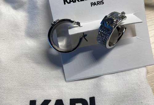 Серьги Karl Lagerfeld оригинал