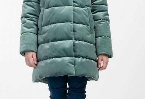 Пальто зимнее для девочки 158
