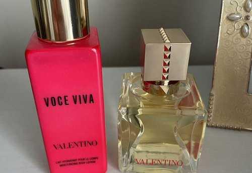 Духи и молочко для тела Valentino Dolce Vita