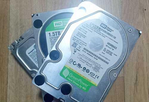 Жесткие диски hdd: 500, 1000, 1500 gb