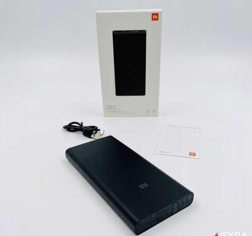 PowerBank Xiaomiz 10000 с беспроводной зарядкой