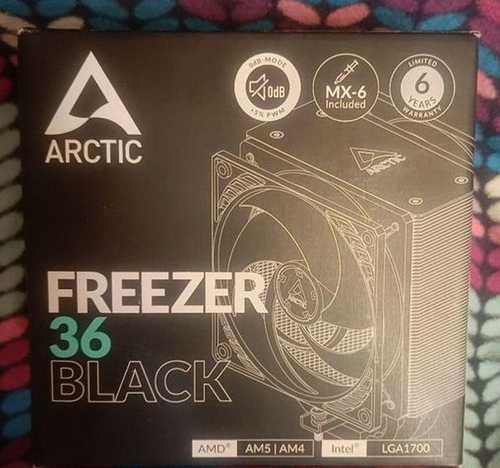 Куллер для процессора Arctic freezer 36 black