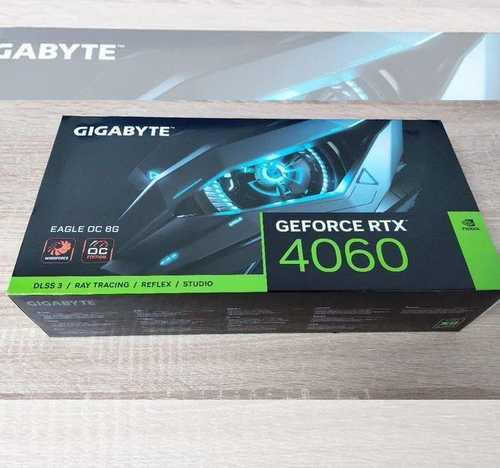 Новая RTX4060 Gigabyte Eagle OC 8гб New Гарантия