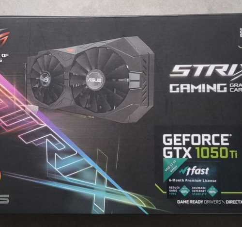 Видеокарта strix-GTX1050TI-4G-gaming