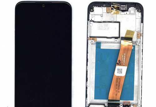 Модуль для Samsung Galaxy M01 черный с рамкой