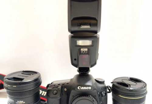 Зеркальный фотоаппарат Canon 7D в идеале