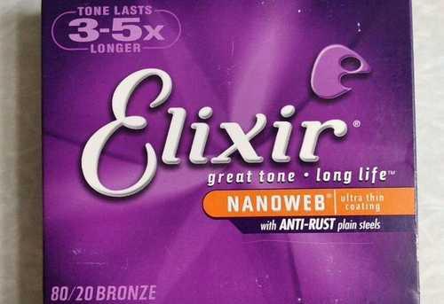Струны Elixir Nanoweb 10-47 12-string light(11152)